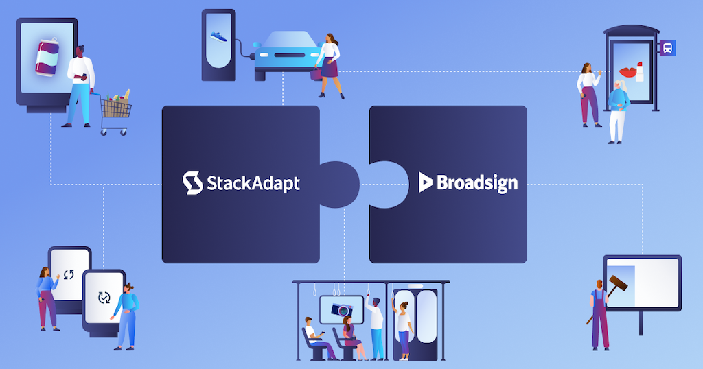 Broadsign Collaboration Bolsters StackAdapt's Programmatic DOOH Offering - ExchangeWire.com
